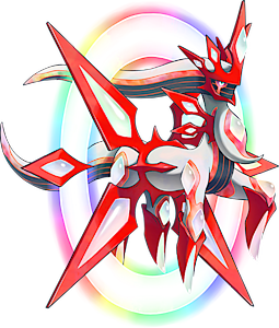 Arceus Pokemon Card Fire