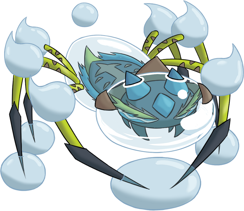 Pokemon 8752 Mega Araquanid Pokedex: Evolution, Moves, Location, Stats